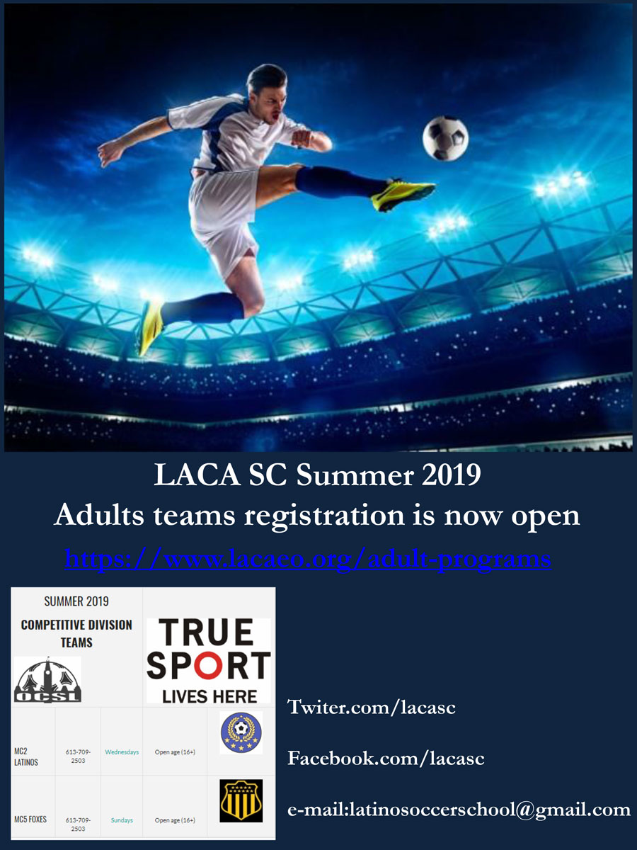 LACA SC – Latin American Community Association, Soccer Club